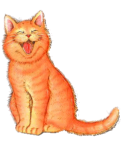 Animated Laughing Cat